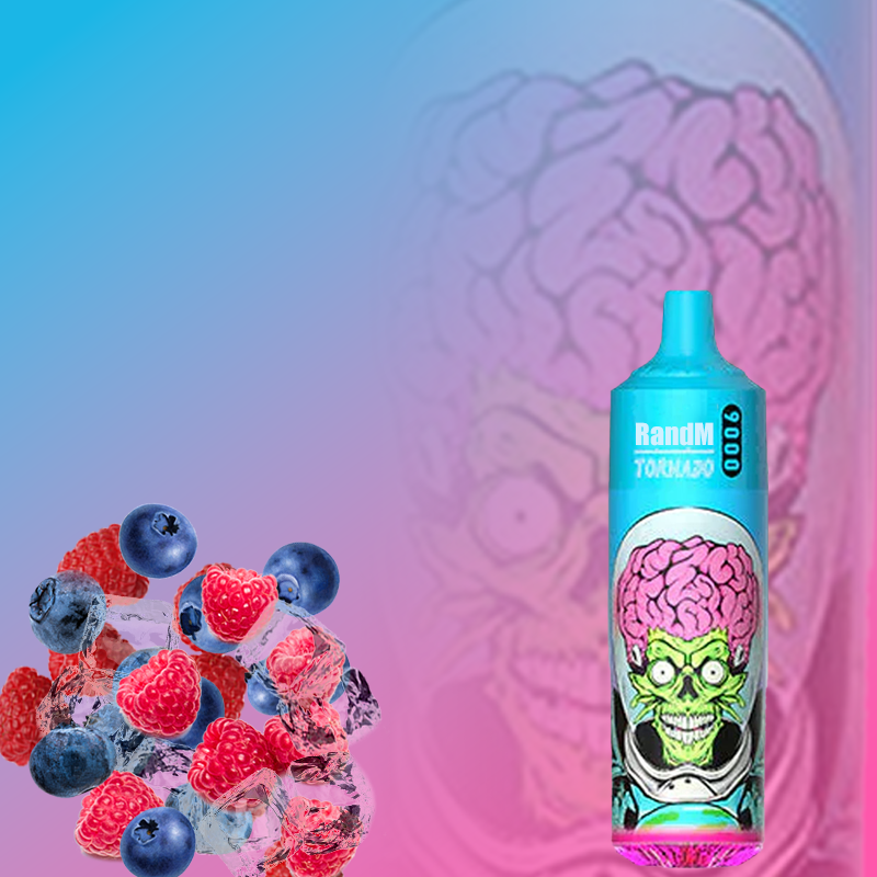 RM 9000 Blue Razz Ice – Gorilla Tech